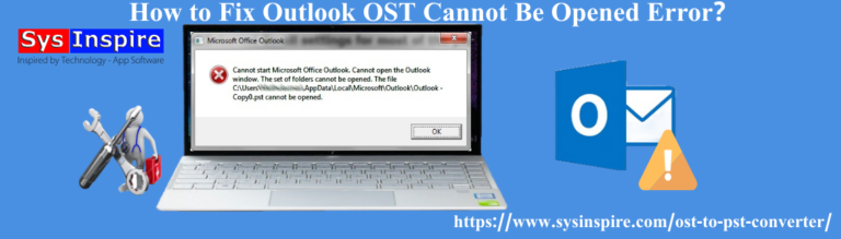 Easily fix Outlook OST cannot be opened error in Microsoft Exchange