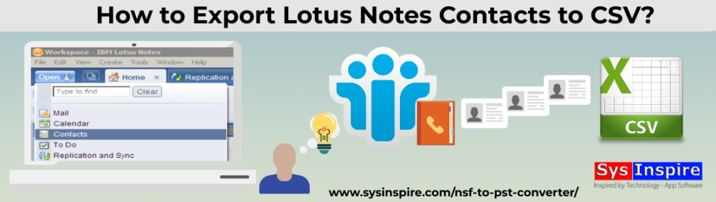 How to Export Lotus Notes Contacts to CSV? Depth Guide